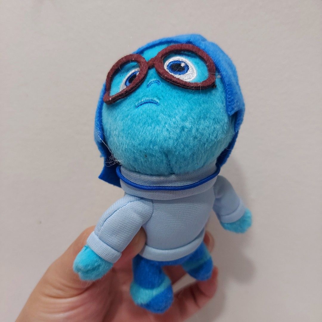 Sega Disney Sadness from Inside Out 13cm Mini Plush Toy - Perfect for ...