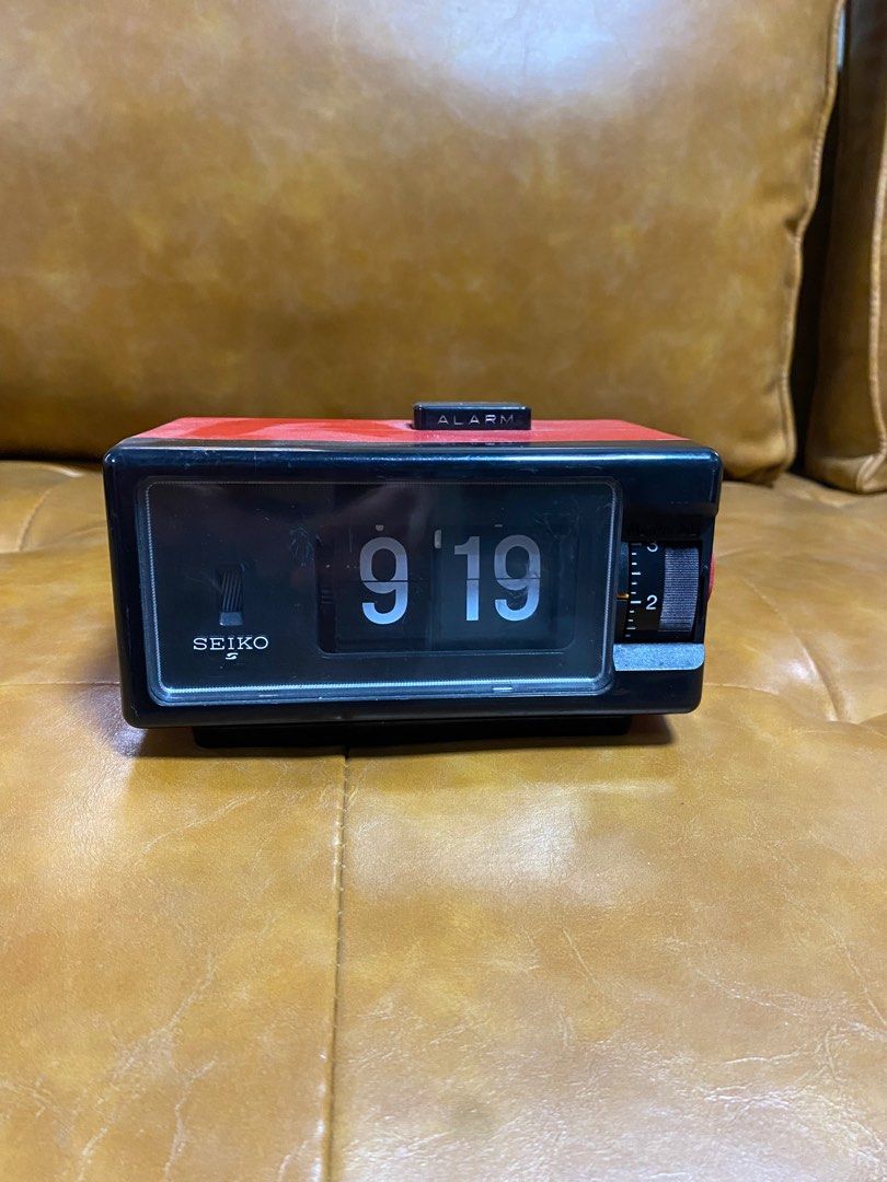 Vintage Seiko Flip Clock, TV & Home Appliances, Other Home Appliances ...