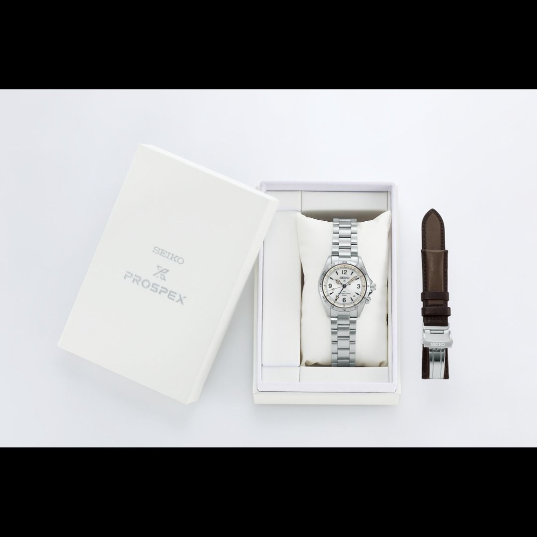 Seiko Prospex SPB409 SPB409J1 Limited Edition Alpinist GMT White Dial ...