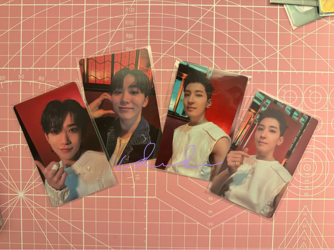 [SET/TINGI BY PAIR] Seventeen FML/Soundwave Lucky Draw/Weverse POB - Joshua, Seungkwan, Wonwoo ...