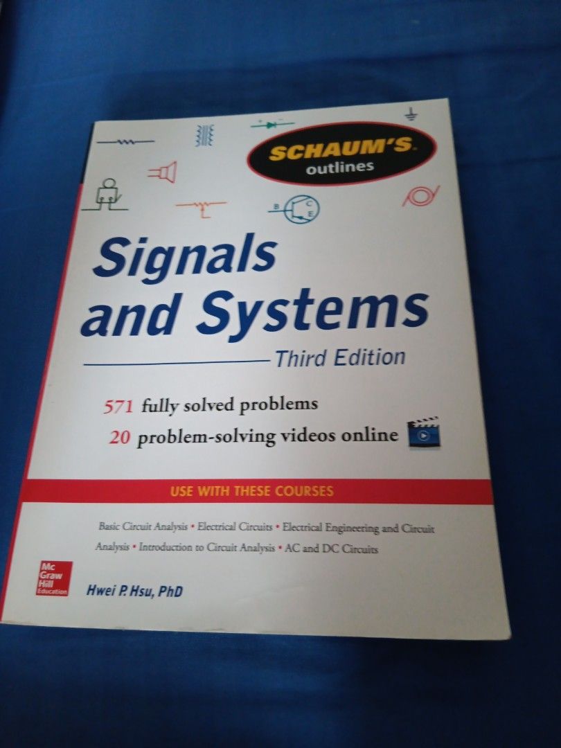 Signals and systems Third Edition, Hobbies & Toys, Books & Magazines, Textbooks on Carousell