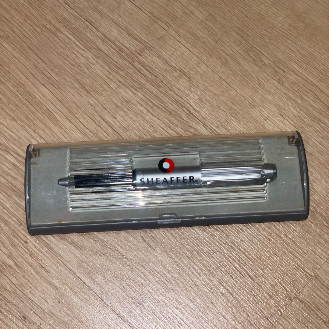 Silver Sheaffer Ballpoint Pen, Hobbies & Toys, Stationery & Craft ...