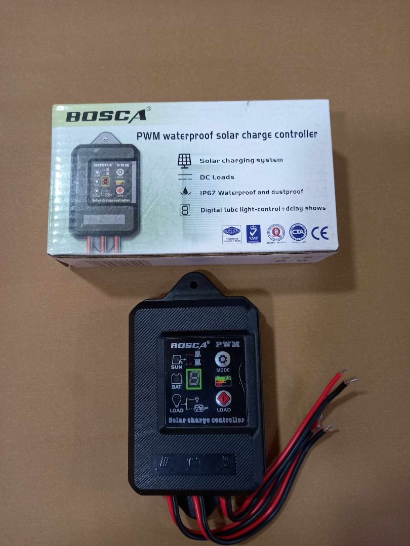 JAFED BOSCA ST-F1210 Streetlight Waterproof SOLAR CHARGE CONTROLLER PWM ...