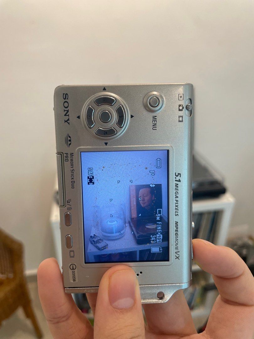 Sony T7 digital Camera Kamera SUPER SLIM CCD, Photography, Cameras on ...