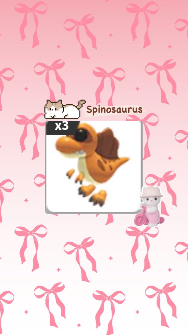 Spinosaurus Adopt Me, Video Gaming, Video Games, Others on Carousell