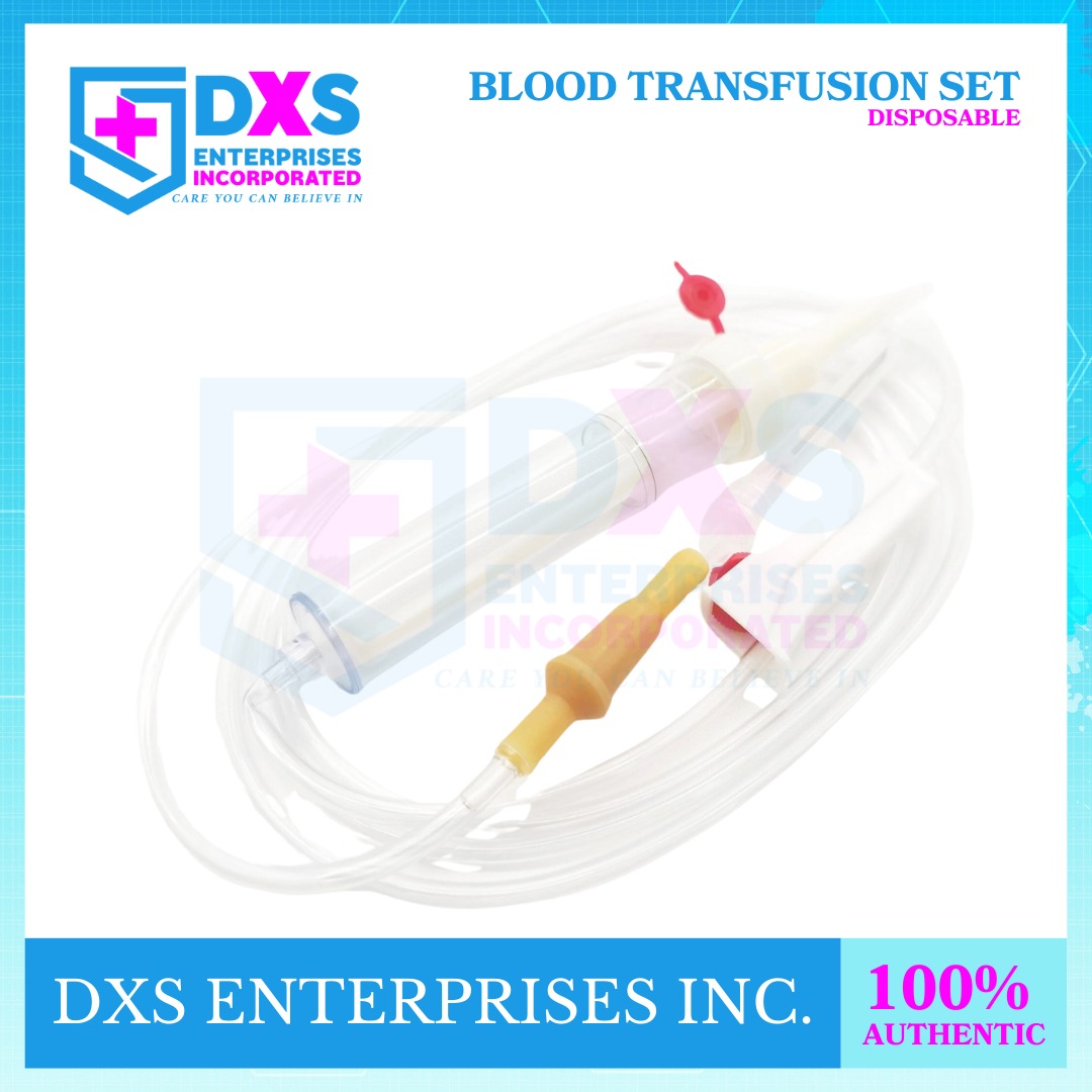SURGITECH BLOOD TRANSFUSION SET, Health & Nutrition, Medical Supplies & Tools on Carousell