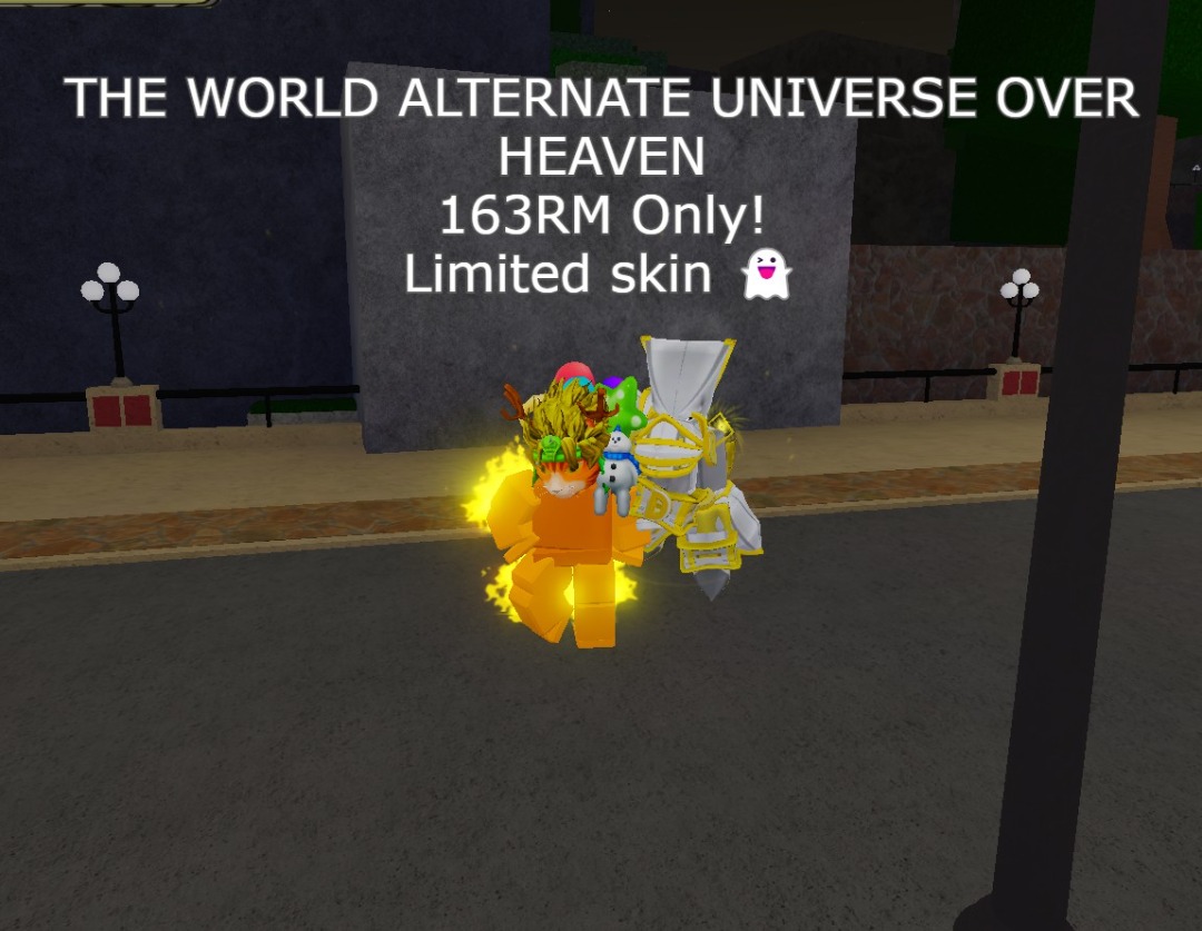 YBA The world alternate universe over heaven 163 RM, Cheapest (Touch ...