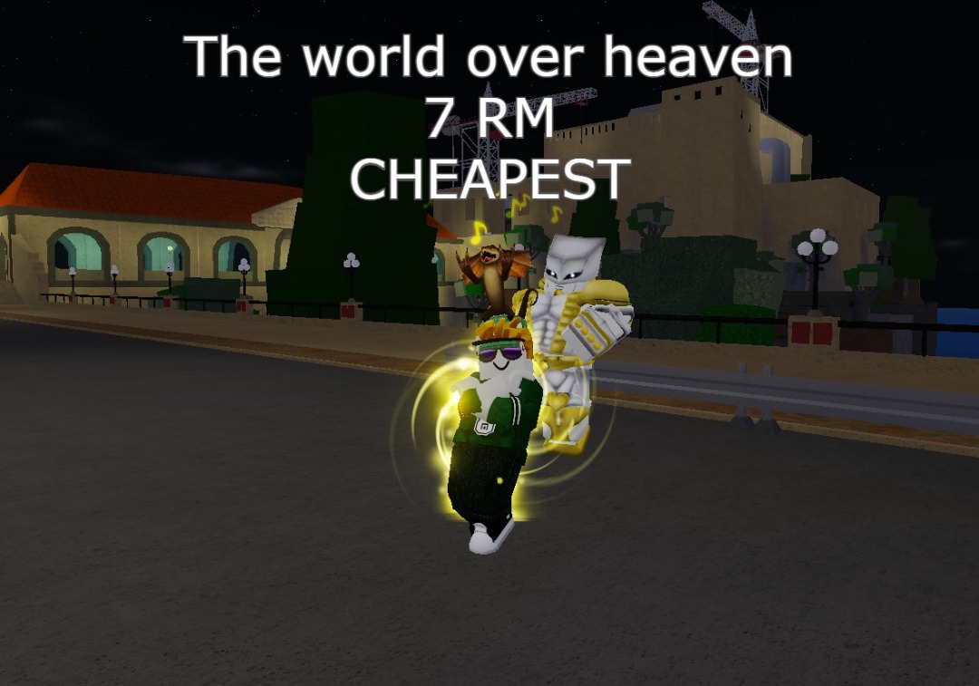 YBA The world over heaven 7RM (Cheapest), Video Gaming, Gaming Accessories, In-Game Products on ...