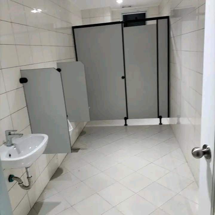 Toilet Partition Stainless Accessories Phenolic Board 12 mm PWD, Slop ...