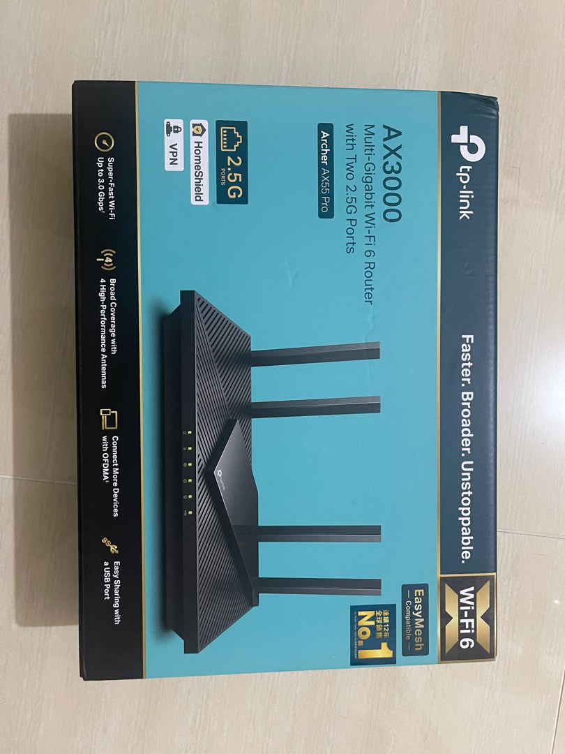 TP-link AX3000 Router, 電腦＆科技, 電腦周邊及配件, Wifi及上網相關產品 - Carousell