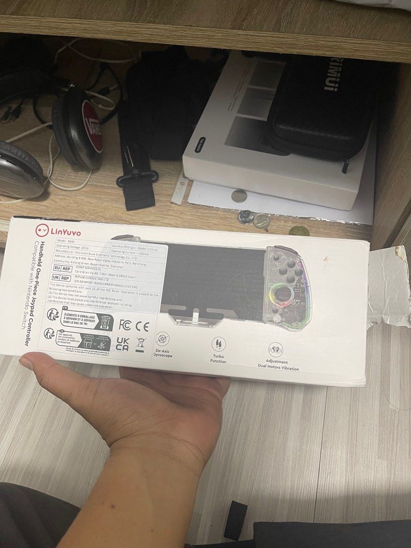 Transparent Controller OLED, Video Gaming, Video Game Consoles ...