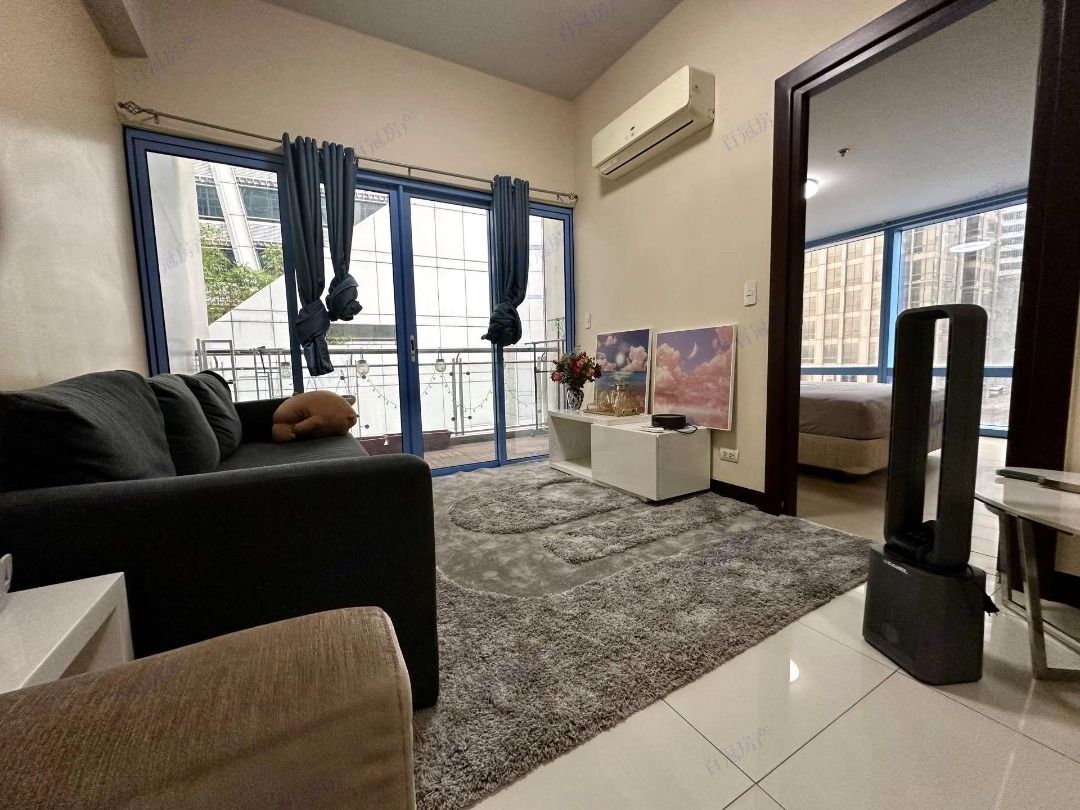 TWO CENTRAL MAKATI FOR SALE | ONE BEDROOM WITH BALCONY AND NANNY'S ROOM ...