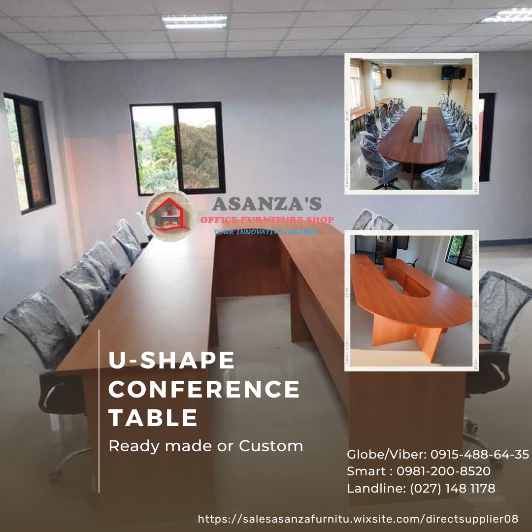 U SHAPE CONFERENCE TABLE -FACTORY PRICE-, Furniture & Home Living ...