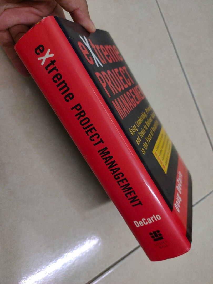 [Used] (Hardcover) eXtreme Project Management by Douglas DeCarlo ...