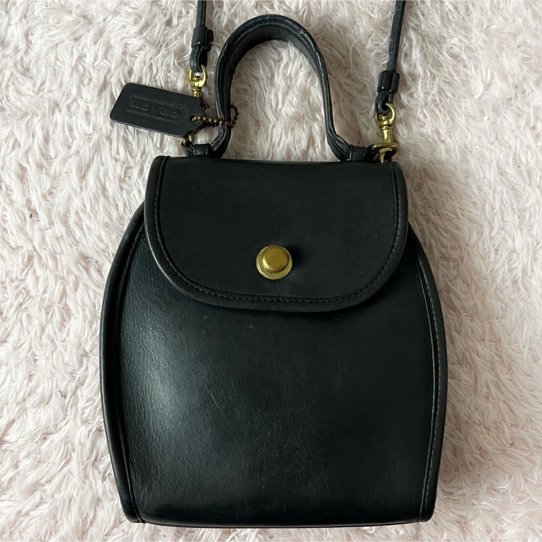 Vintage Coach 9904 Derby Bag in Black, Luxury, Bags & Wallets on Carousell