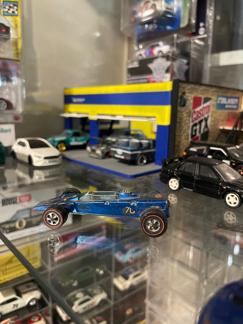 Vintage Hot Wheels Redline Lotus Turbine Blue 1969, Hobbies & Toys ...