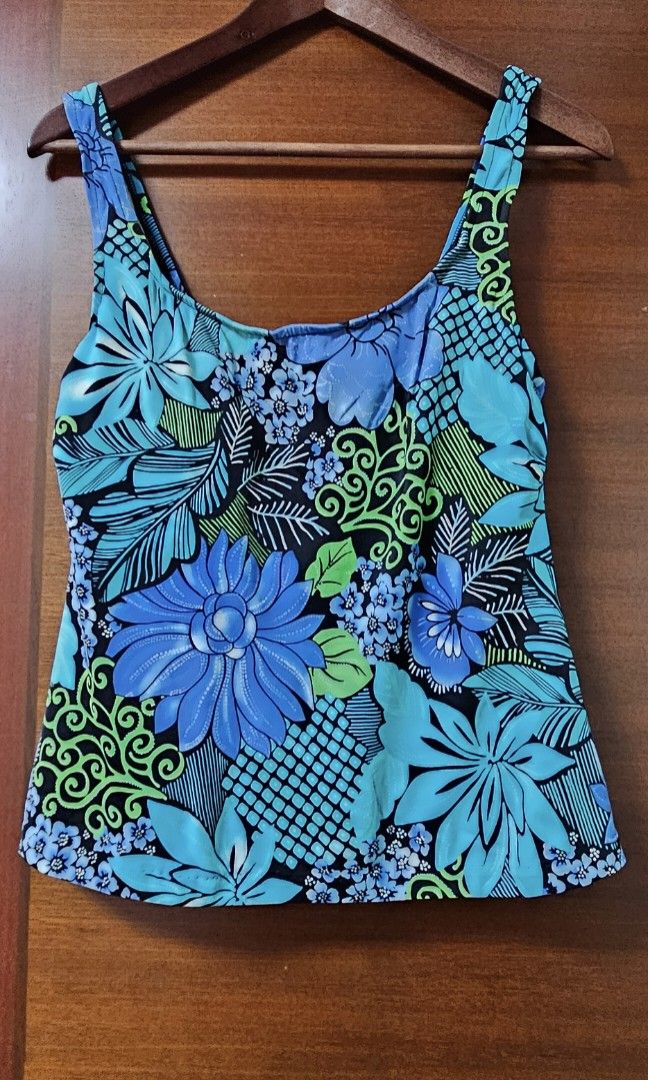 Vintage Retro Tankini, Women's Fashion, Swimwear, Bikinis & Swimsuits ...