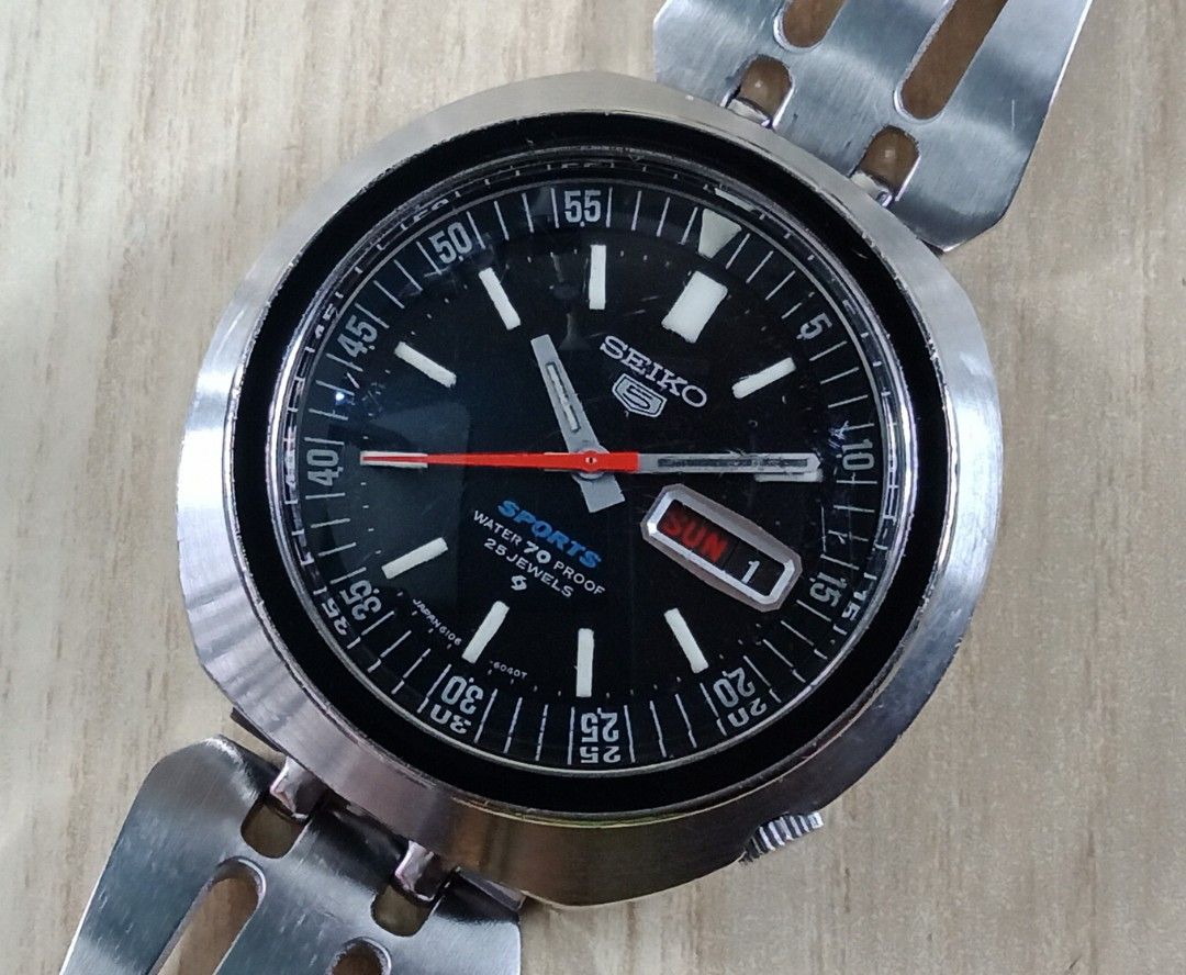 Vintage Seiko 5 Sports, Men's Fashion, Watches & Accessories, Watches ...