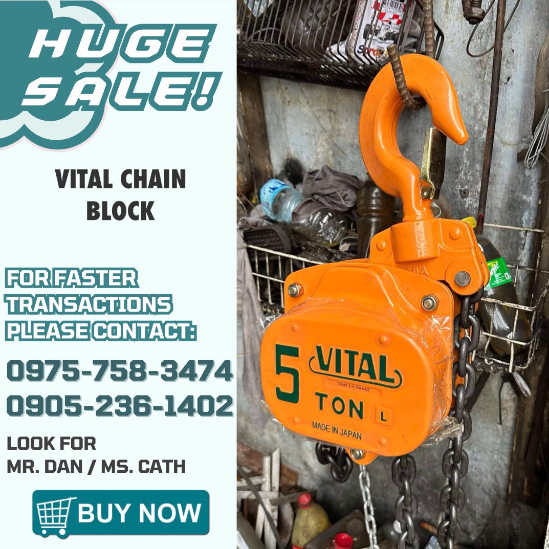 Vital Chain Block, Commercial & Industrial, Construction Tools ...