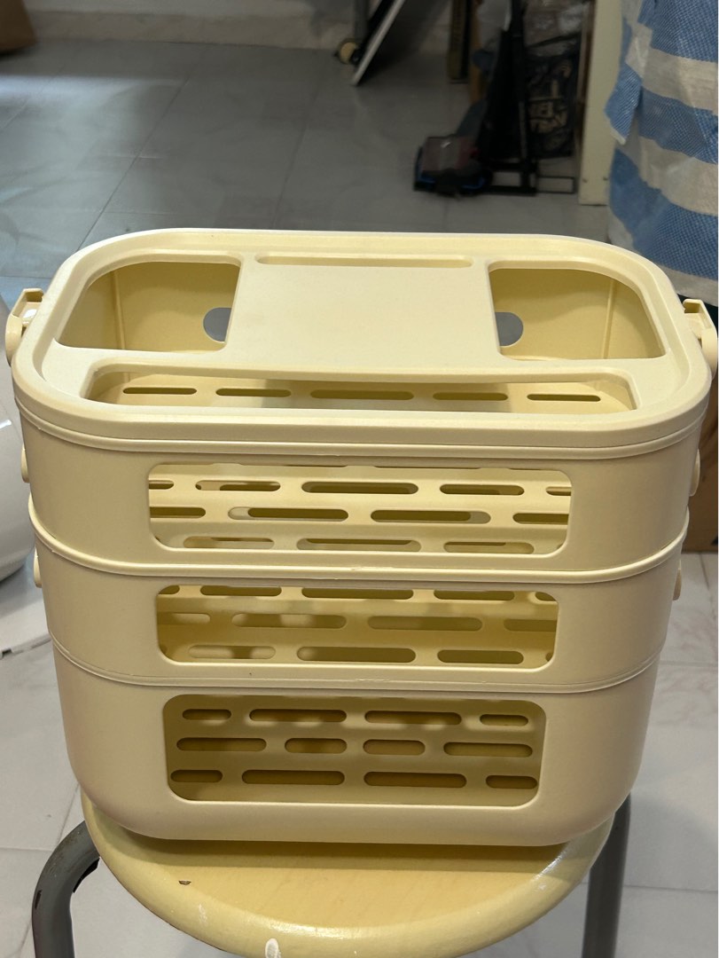 Wi-Fi router shelf 3 level storage, 電腦＆科技, 電腦周邊及配件, 其他 - Carousell