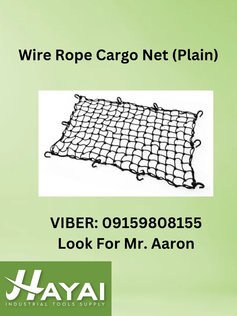 Wire Rope Cargo Net (Plain), Commercial & Industrial, Construction ...