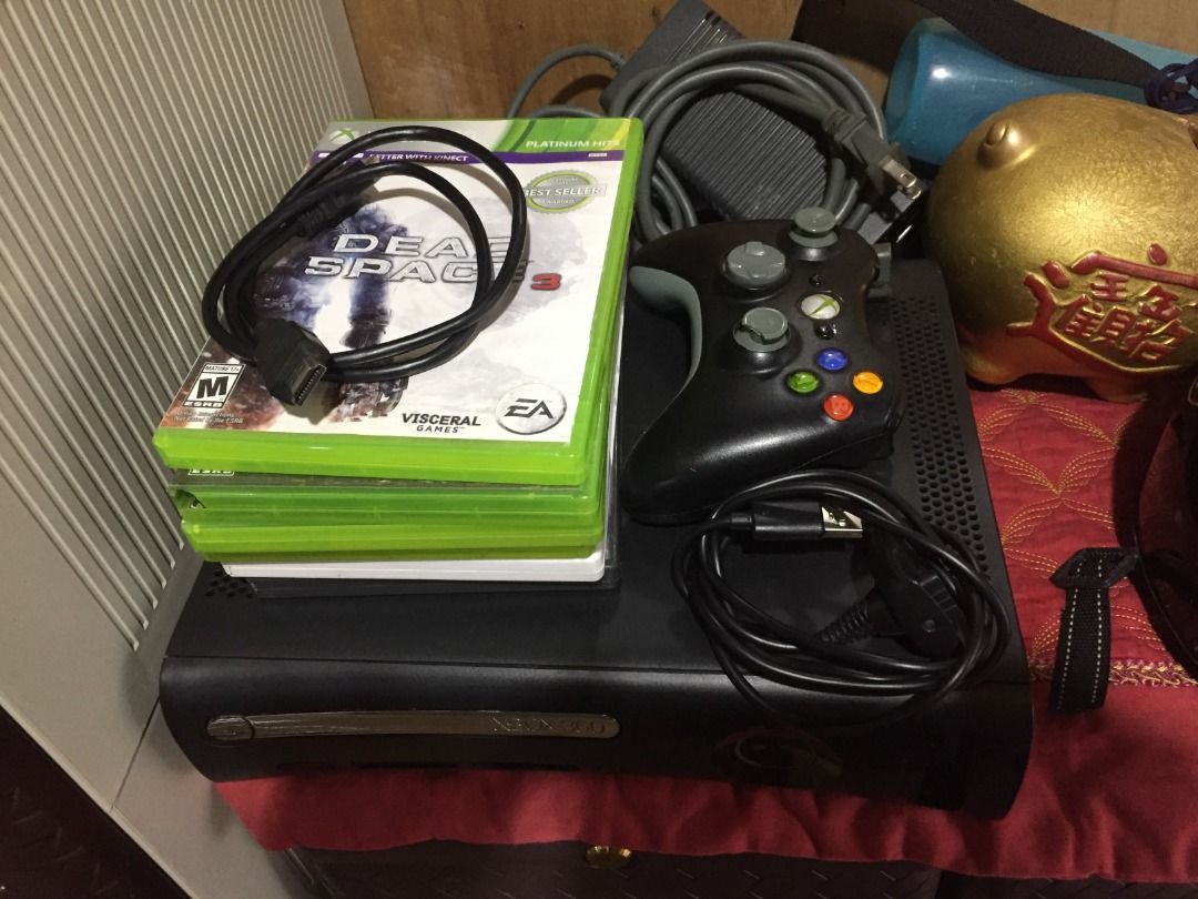 Xbox 360 complete set not Jailbroken -4000 petot na lang Loc: Mulanay ...