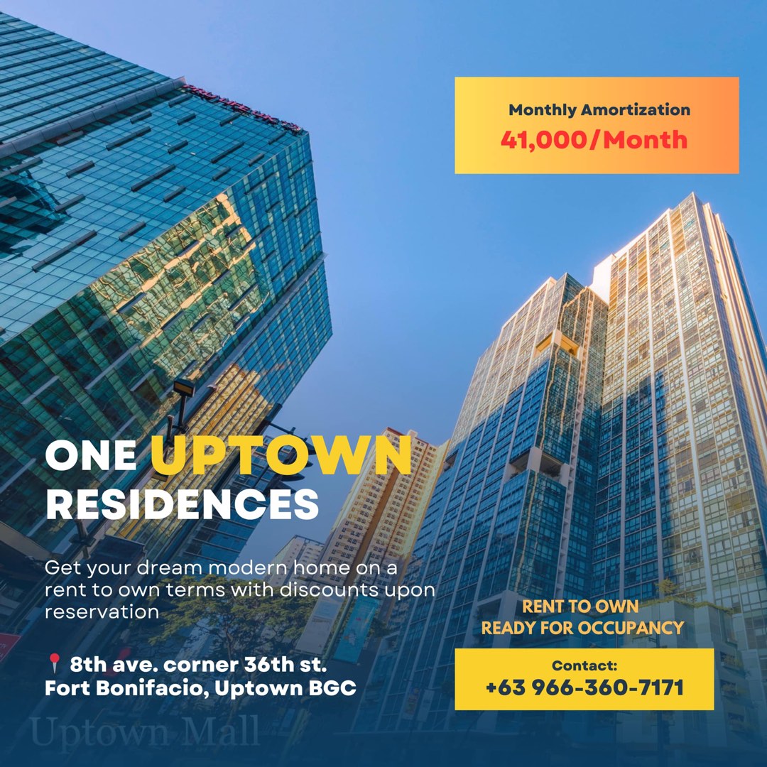 1 Bedroom BGC | Rent to Own, Property, For Sale, Apartments & Condos on ...