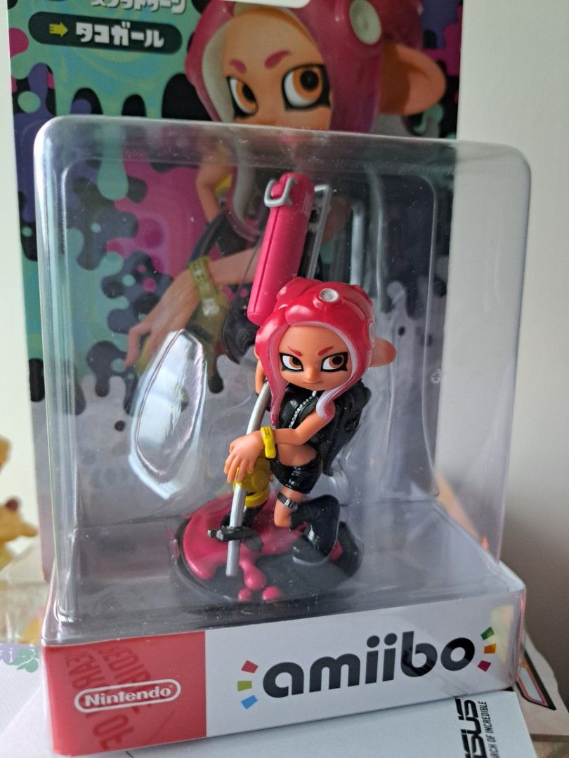 日版 Agent 8 amiibo 魔女裝 Side order Octoling 8號 Switch Splatoon 2 3 witch ...