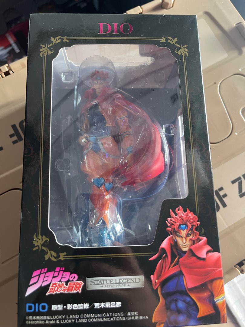 再販 JoJo 冒險 Medicos Statues Legend 廸奧 DIO 和 世界 The World 一對, 興趣及遊戲, 玩具 ...