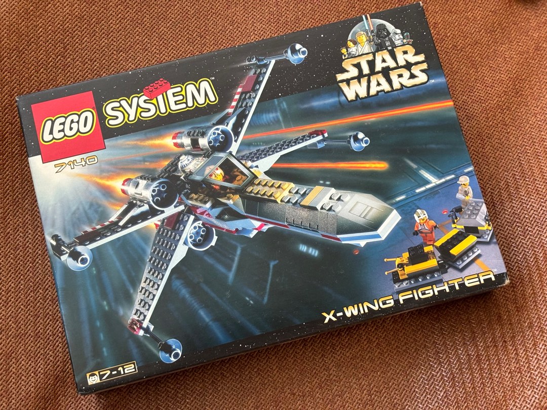 全新絕版 Lego 7140 Star Wars X-Wing Fighter, 興趣及遊戲, 玩具 & 遊戲類 - Carousell
