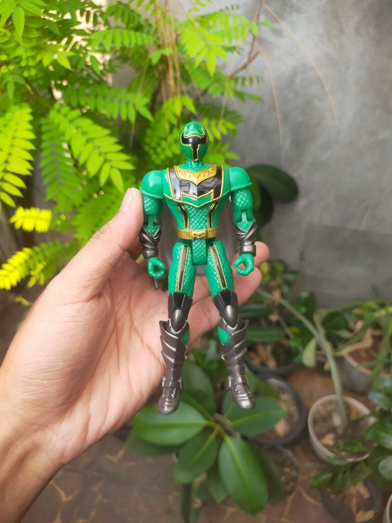 Action figure power rangers green Mystic ranger Bandai original, Toys ...