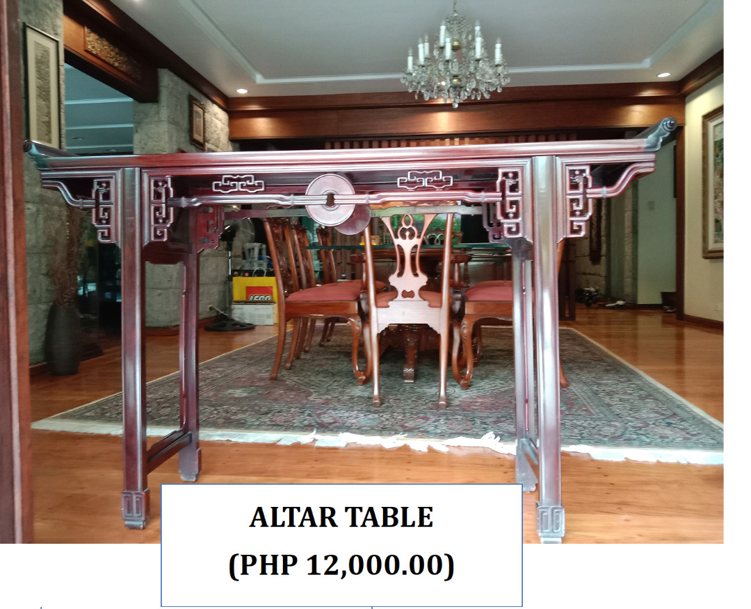 ALTAR TABLE, Furniture & Home Living, Furniture, Tables & Sets on Carousell
