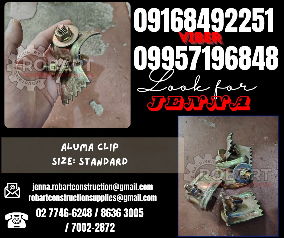 Aluma Clip Size: Standard, Commercial & Industrial, Construction Tools ...