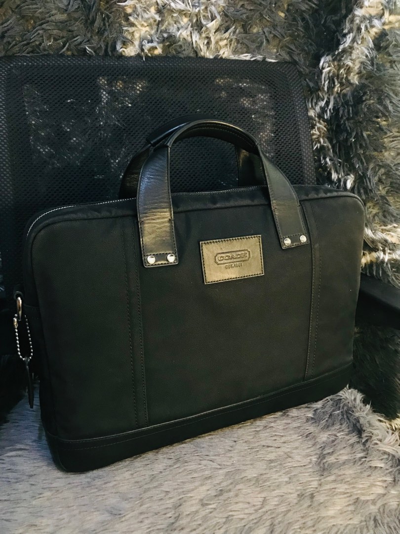Authentic coach document bag, Luxury, Bags & Wallets on Carousell