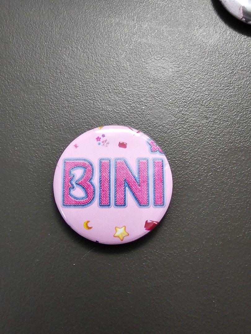 BINI BADGE PINS, Hobbies & Toys, Memorabilia & Collectibles, K-Wave on ...