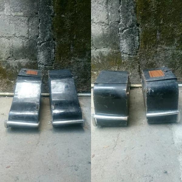 Box Bagasi Samping Besi Motor Antik, Motor di Carousell