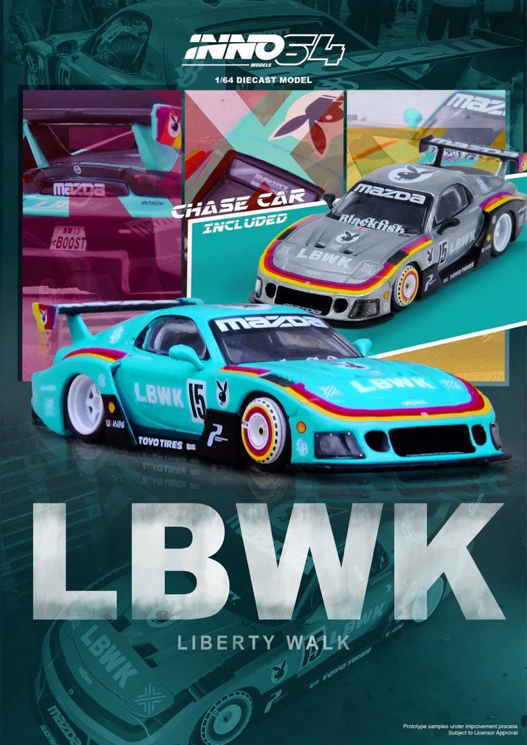Liberty Walk LBWK RX7 FD3S LB-SUPER Silhouette (limited to 6000 pcs ...