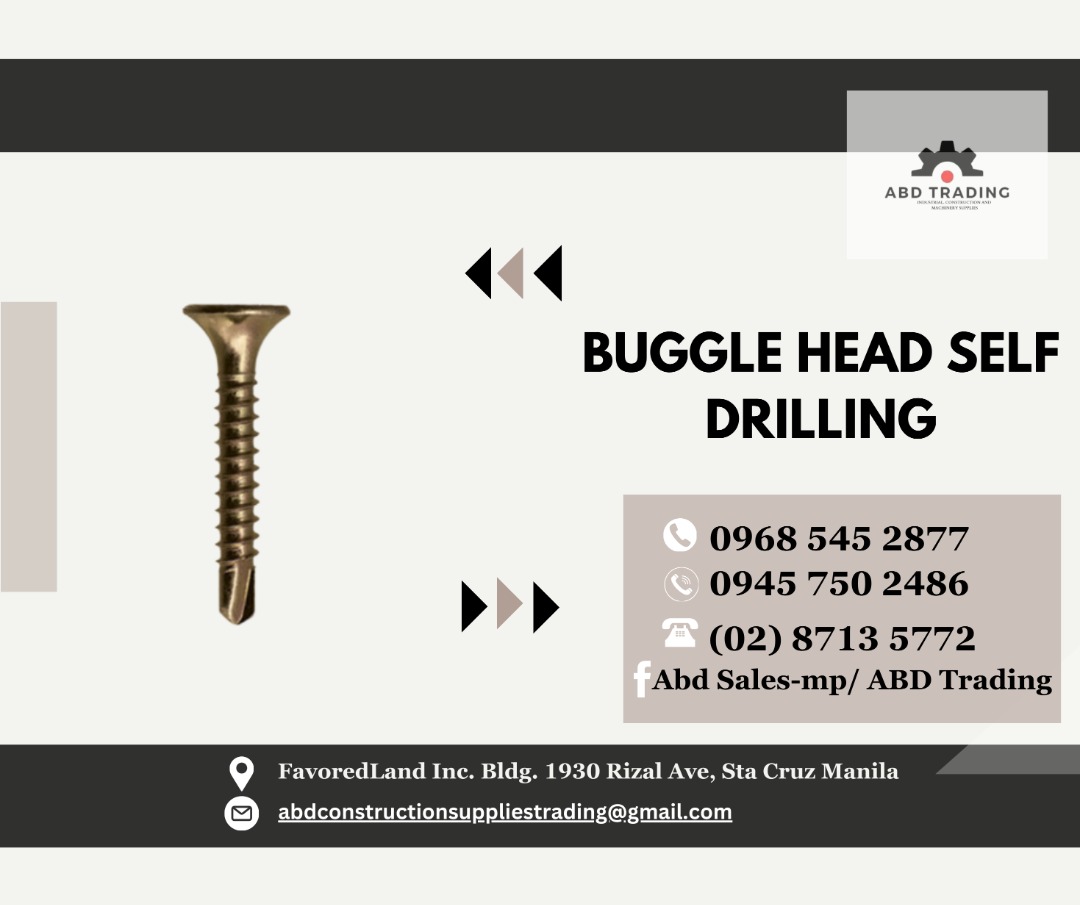 BUGGLE HEAD SELF DRILLING, Commercial & Industrial, Construction Tools ...