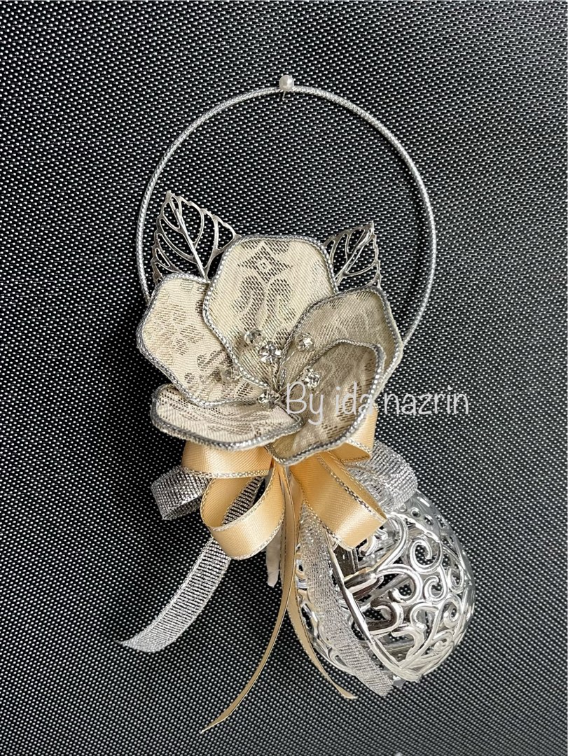 Bunga pahar bunga telur songket, Hobbies & Toys, Stationery & Craft ...