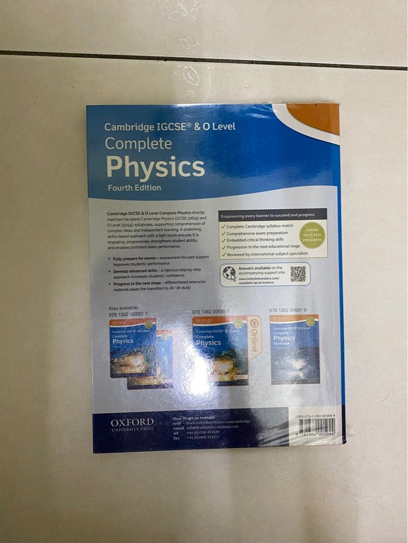 Cambridge IGCSE® & O Level Complete Physics: Student Book Fourth ...