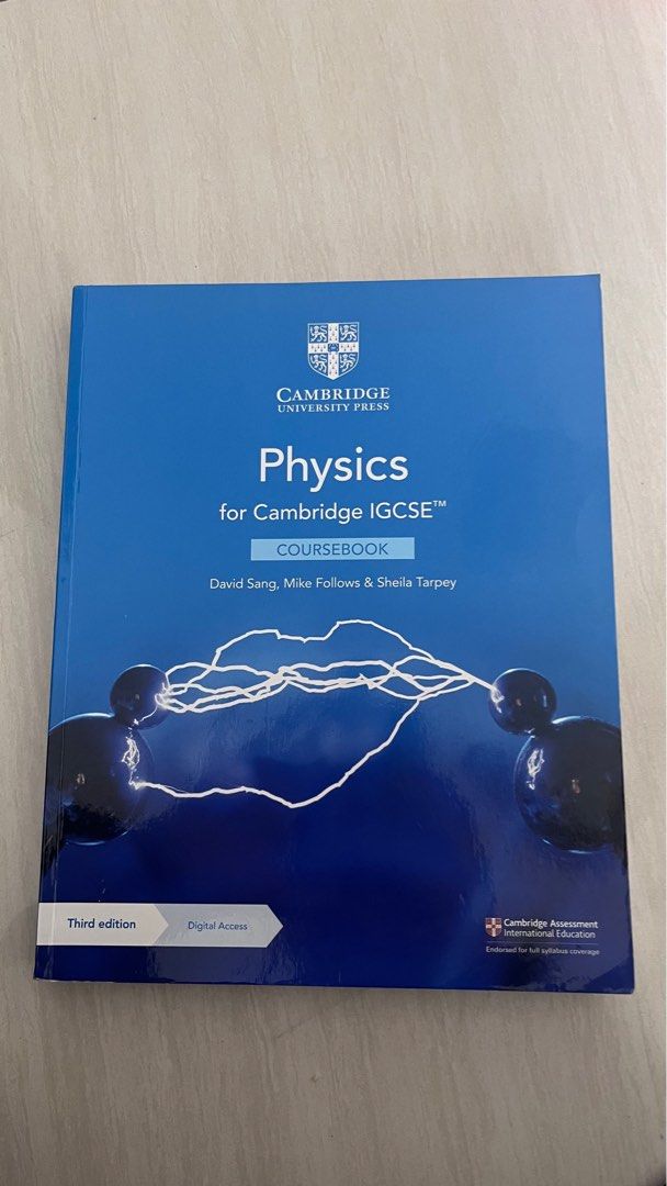 Cambridge IGCSE Physics Book, Hobbies & Toys, Books & Magazines ...