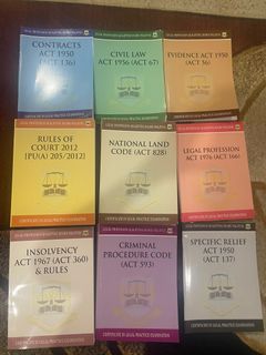 CLP ATC Statute Book - Insolvency Act 1967 (2022), Hobbies & Toys ...