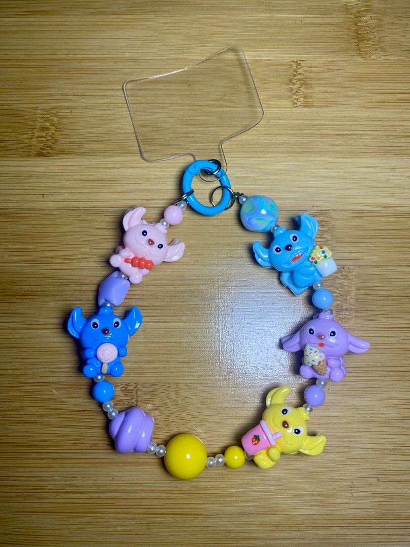 Colorful Stitch Phone Charm Chain, Mobile Phones & Gadgets, Mobile ...