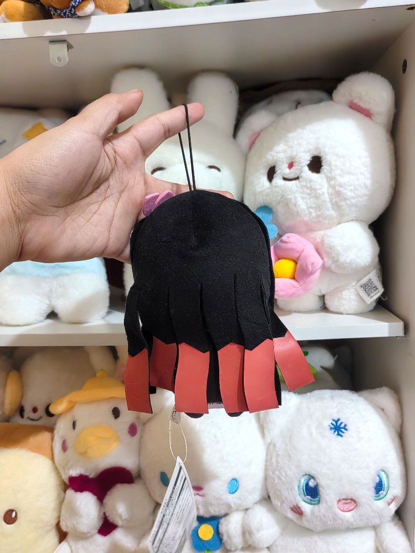 Cute Nezuko Kamado (Kimetsu no Yaiba Anime) Bag Charm Plushie Stuff Toy ...