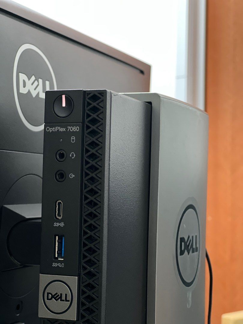 DELL OPTIPLEX 7060 MICRO FULL SET PC / 27 INCH MONITOR / i5-8TH GEN ...