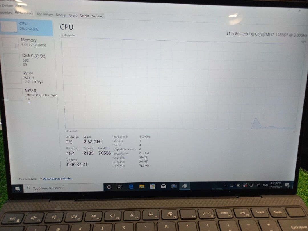 Dell xps 13 i7 11th gen 4k display touch screen, Computers & Tech ...
