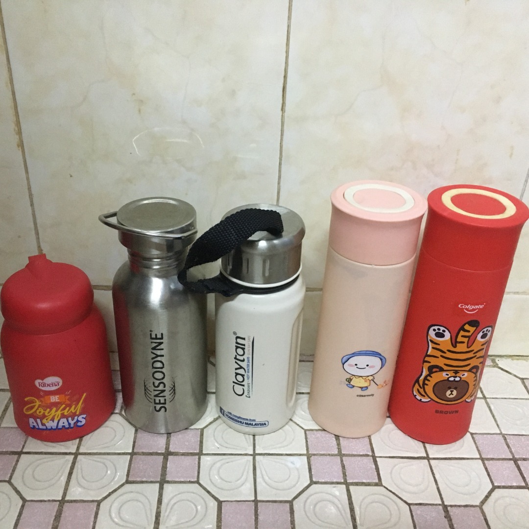 Different Variants Second hand water bottle, Furniture & Home Living ...