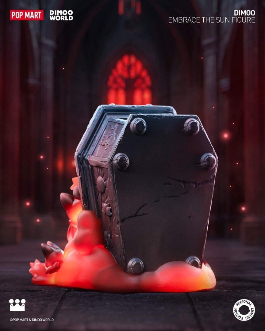 【萬聖限定手辦】DIMOO 萬聖節限定 - 擁抱太陽 (吸血殭屍 vampire) POPMART, 興趣及遊戲, 玩具 & 遊戲類 ...