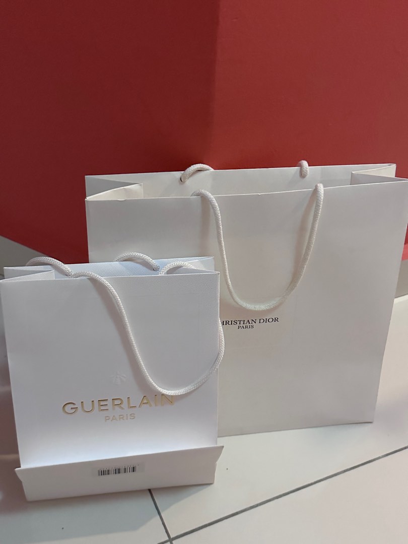 dior guerlain paper bag, Women's Fashion, Watches & Accessories, Other ...