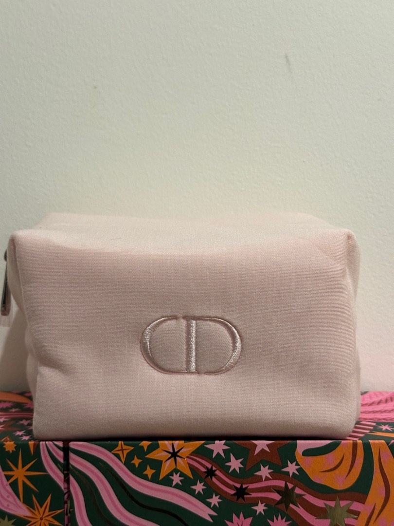 Dior pink pouch, Women's Fashion, Bags & Wallets, Purses & Pouches on ...